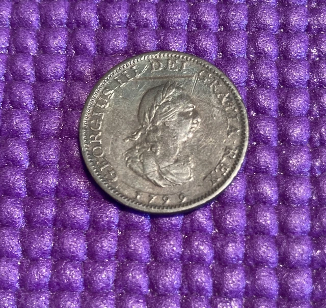 1799 FARTHING AUSTRALIAN Proclamation Coin George III EUR 69,25 ...