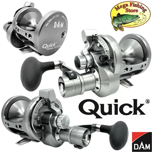 DAM QUICK ROYAL LD 60 RH Multirolle - Norwegen Big Game 2 Gang ...