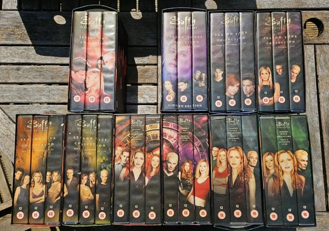 BUFFY THE VAMPIRE Slayer VHS Boxset Collection Various Series £11.12 ...
