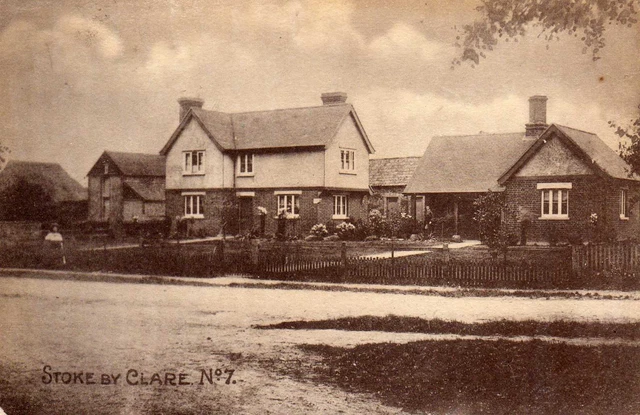 STOKE-BY-CLARE, SUFFOLK, EARLY 1900's nr Clare, Haverhill, Long Melford ...
