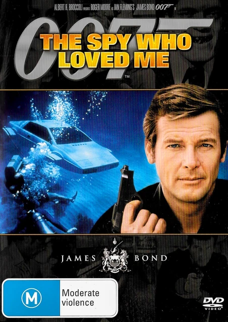 JAMES BOND 007 - Spy Who Loved Me DVD Action Aus Stock Disc Excellent ...
