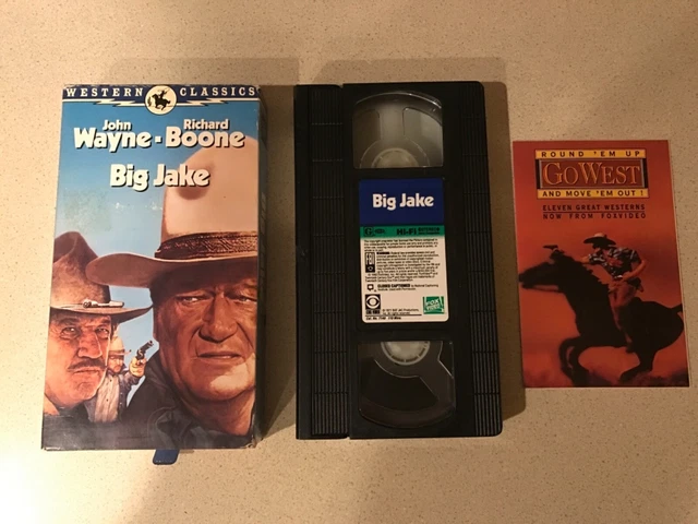 BIG JAKE VHS 20th Century Fox John Wayne Maureen O'Hara 1971 Western Classic EUR 2,26 - PicClick FR