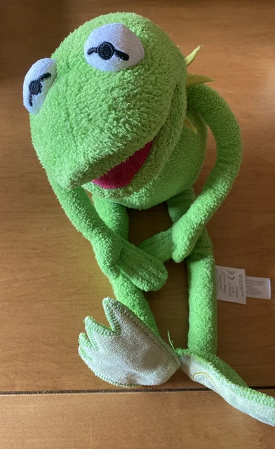 THE MUPPETS KERMIT The Frog 18” Plush Toy Disney Store Original Jim ...