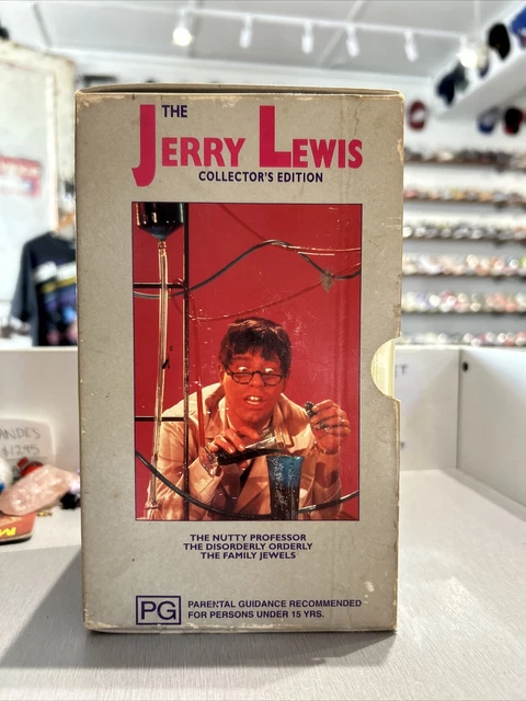 THE JERRY LEWIS Collectors Edition - VHS Triple Tape Box $20.00 ...