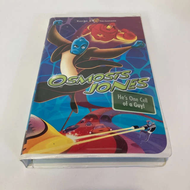 OSMOSIS JONES MOVIE VHS, 2001, Clam Shell Case Bill Murray Chris Rock ...