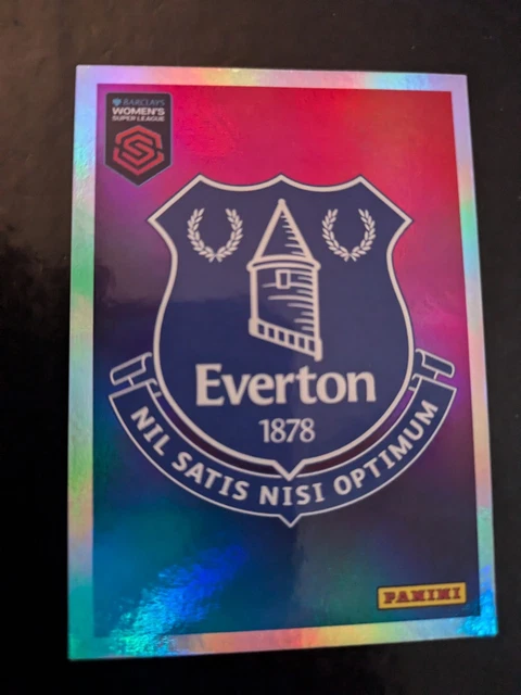 PANINI WSL WOMENS super league stickers 2025 - Club Badge - Everton ...