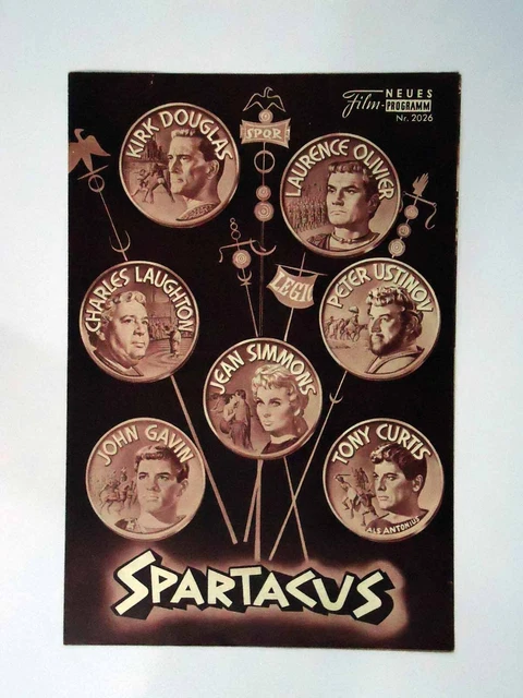 SPARTACUS - NEUES Film Programm - NFP 2026 ungelocht EUR 4,00 - PicClick DE