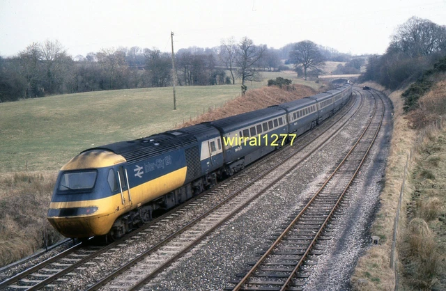 ORIGINAL RAILWAY SLIDE Class 43 43031 at Whiteball 22.02.86 £3.99 ...
