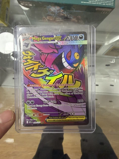 POKEMON TCG ASCENDED Heroes Mega Gengar EX Mega Attack Rare 269/217 ...