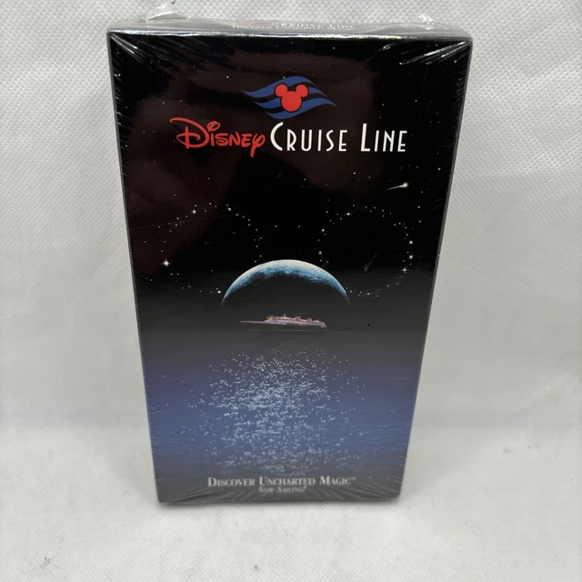 DISNEY CRUISE LINE Discover Uncharted Magic Sailing Early 1998 VHS Tape ...