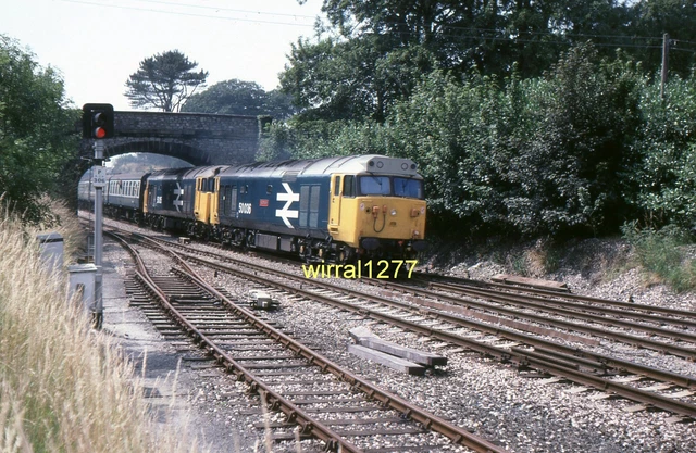 ORIGINAL RAILWAY SLIDE Class 50 50036/015 at Hemerden Loops 25.07.82 £6 ...