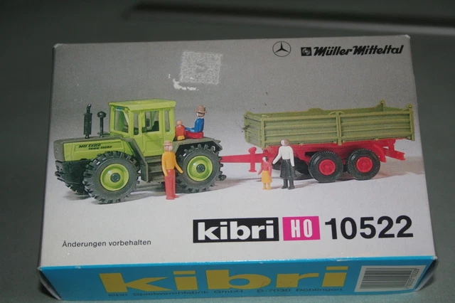 KIBRI ART. 10522 - TRATTORE Mercedes Benz "TRAC" e rimorchio - Kit - 1: ...
