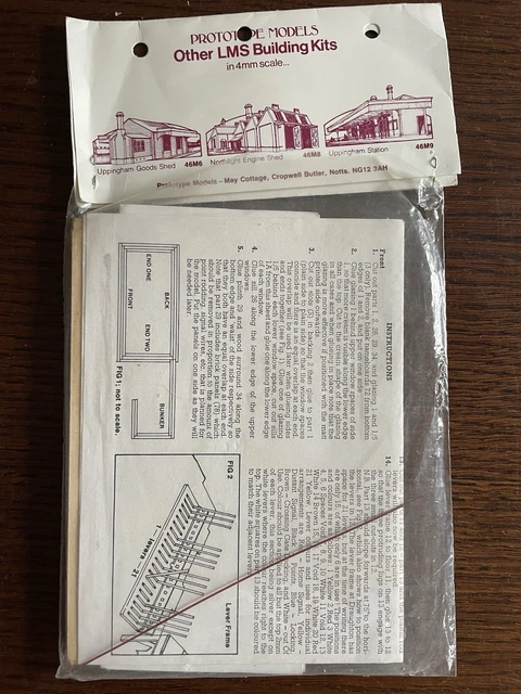 PROTOTYPE MODELS LMS / LNWR Signal Box Kit £16.42 - PicClick UK