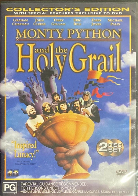MONTY PYTHON AND The Holy Grail : Collector's Edition (DVD, 2003, 2 ...