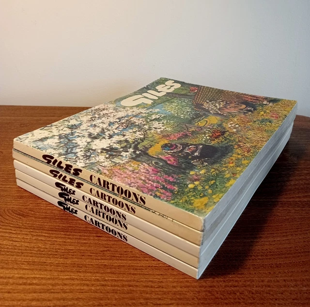 COLLECTION OF 5 Vintage Giles Comic Cartoon Books EUR 2,31 - PicClick FR
