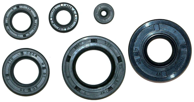 ENGINE OIL SEAL set to fit Yamaha FS1 FS1E (1974-1992) - new - 6 seals ...