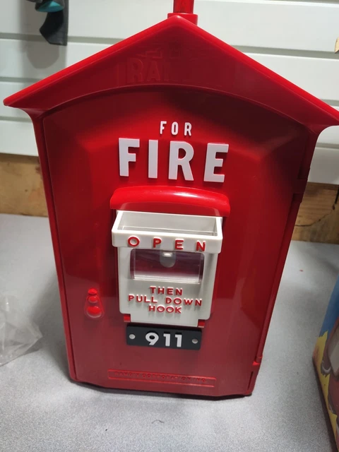 RANDIX FB-911 RED Fire Box Touch Tone Telephone Vintage New Open Box ...