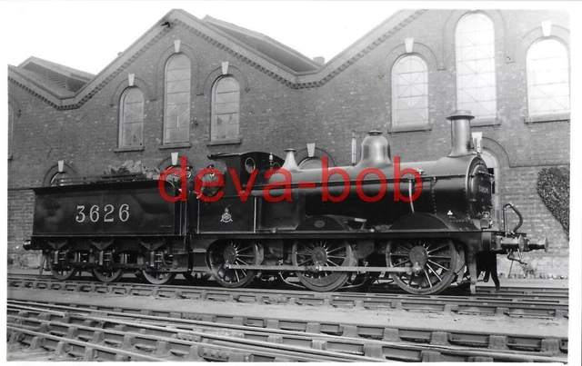 RAILWAY PHOTO LMS 2F 3626 Midland Johnson 1873 Class 0-6-0 Loco £1.35 ...
