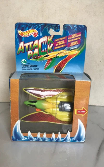 HOT WHEELS ATTACK Pack Terror-Dactyl, Mattel 1993 £30.00 - PicClick UK