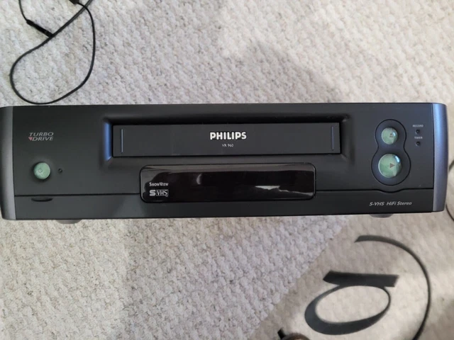 PHILIPS VIDEORECORDER S-VHS Hifi Stereo VR960/2 £69.34 - PicClick UK