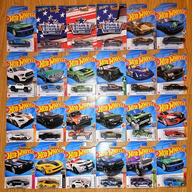 HOT WHEELS RANDOM Box Lot 10x Mainlines Matchbox JDM Trucks Super CARS ...