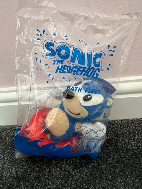 SONIC THE HEDGEHOG, SEGA Bath Float Plush Mail Order Sealed Very Rare ...