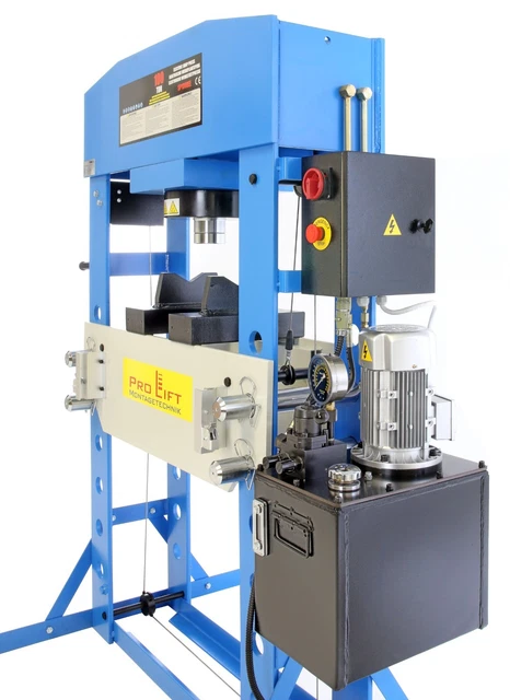 100T ELEKTRISCHE HYDRAULISCHE Werkstattpresse Hydraulikpresse ...