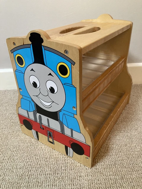 THOMAS THE TANK Engine & Friends Wooden Carry Trains Storage Step Stool ...