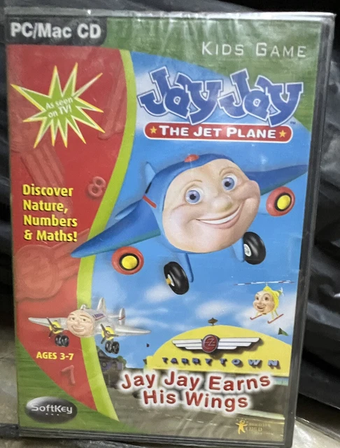 JAY JAY THE Jet Plane: jay jay earns his wings PC CD Rom New. Win 95/98 ...