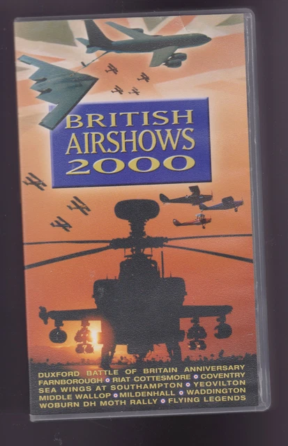 BRITISH AIRSHOWS 2000 (VHS) Aviation ~ Flying Displays ~ Aircraft ...