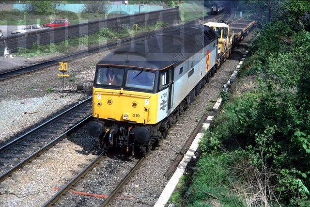 35MM SLIDE BR British Rail Diesel Loco Class 47 47219 1992 Orig £4.98 - PicClick UK