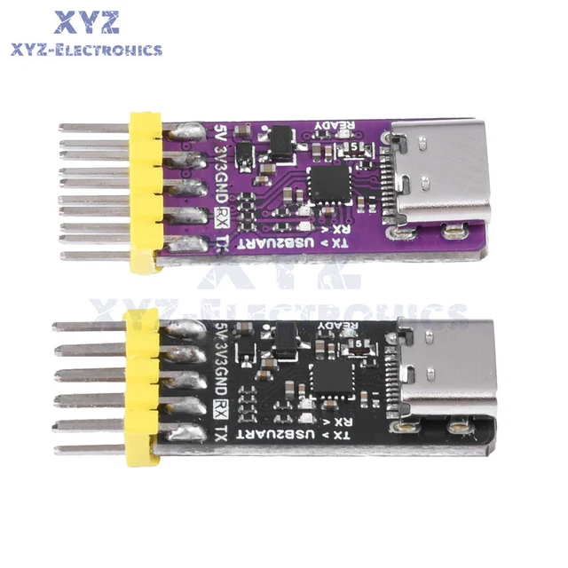 USB TO TTL/UART USB to High Speed Serial Microcontroller Downloader ...