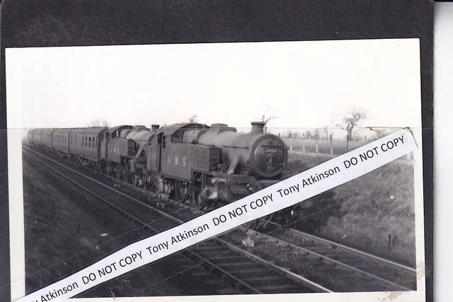 LMS - CLASS 4 2-6-4T No. 2488 - Double Heading - Vintage Image ...