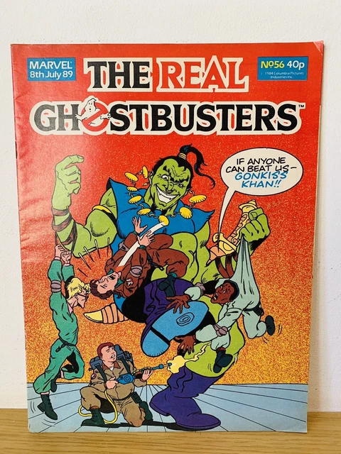 COMIC - CLASSIC Marvel UK The Real Ghostbusters No #56 8th July 1989 ...
