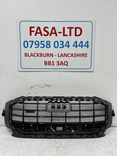 GENUINE OEM AUDI Q8 FRONT BUMPER GRILL BLACK 2018 To 2022 4M8853651D £ ...