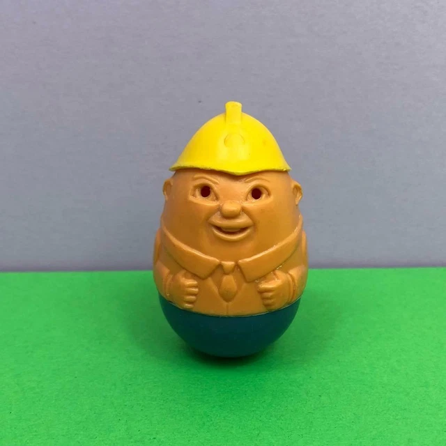 VINTAGE AIRFIX WEEBLES Fireman Blue Base Wobble Toy Figure 1970s £6.99 ...