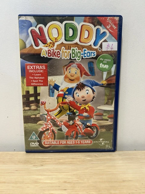 NODDY: 3 A Bike for Big Ears DVD (2003) Children's Bike Adventure Kids ...