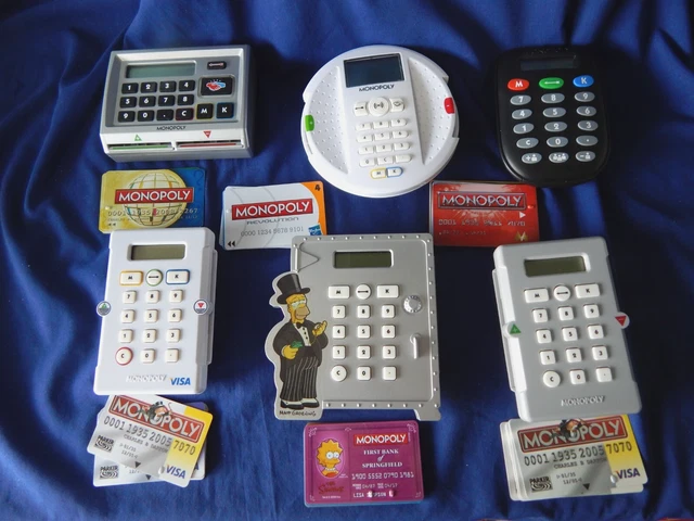 MONOPOLY REPLACEMENT ELECTRONIC Banking Units and Cards - Please Choose ...
