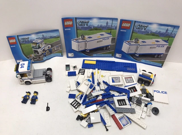 LEGO CITY MOBILE Police Unit 60044 with Mini Figures Instructions ...