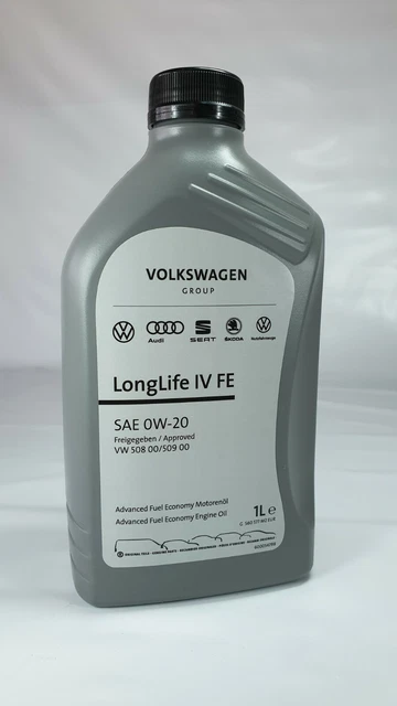 ORIGINAL VW AUDI Seat Skoda Öl LongLife IV 0W-20 Motoröl 0W20 1 Liter GS60577M2 EUR 35,31 ...