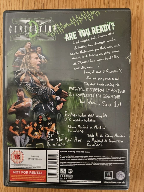 WWE GENERATION X Dvd Wrestling £9.99 - PicClick UK