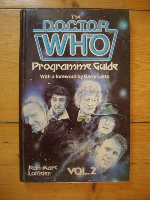DOCTOR WHO PROGRAMME Guide Vol. 2, *1981 W H ALLEN HARDBACK, SIGNED ...
