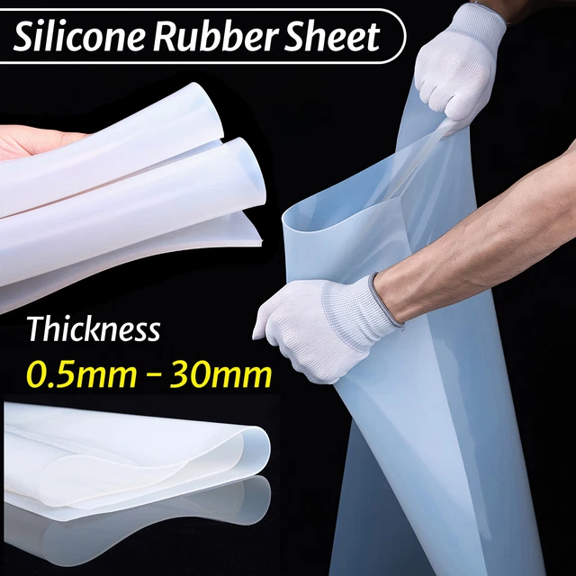 SILICONE RUBBER SHEET, High Temperature Flexible Gasket, 0.5mm - 30mm ...