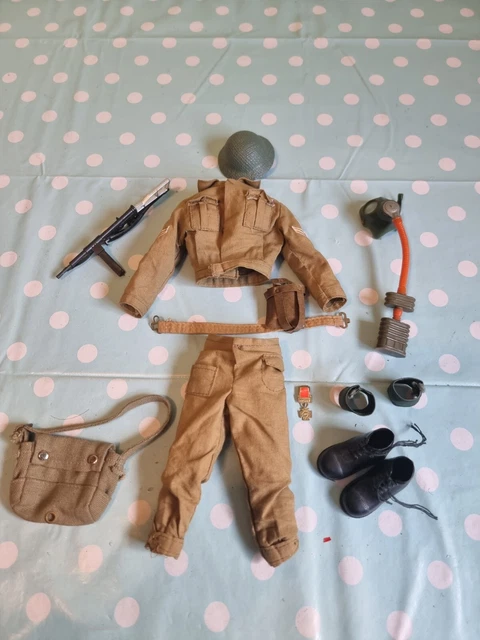 VINTAGE ORIGINAL ACTION Man - British Infantryman Uniform Nice ...