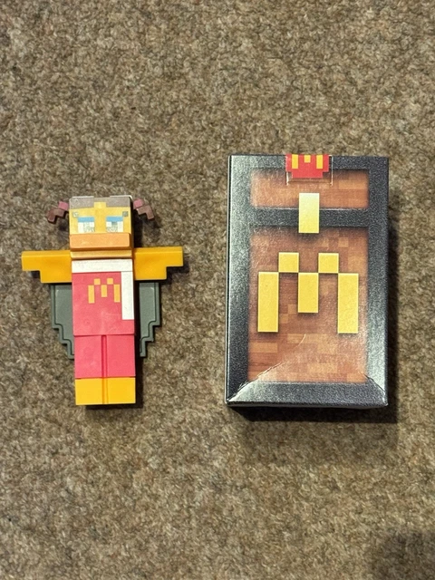 MCDONALDS 2025: MINECRAFT Adult Happy Meal Toy - Big Bird Sister ...