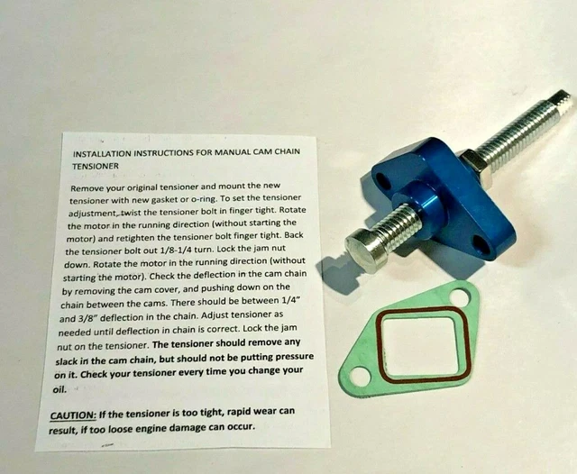 BLUE CAM CHAIN Tensioner Manual Adjuster Husqvarna 2005-2010 SM510R ...
