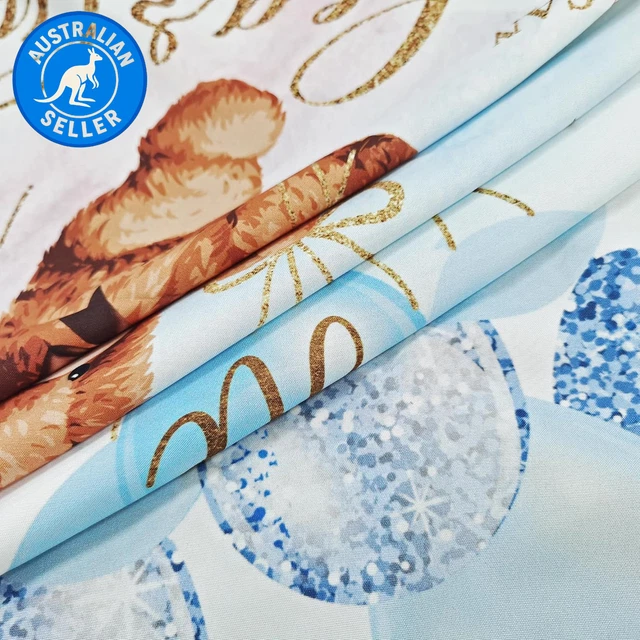 BEAR GENDER REVEAL Backdrop 7Wx5H Feet He or She Pink or Blue Boho ...