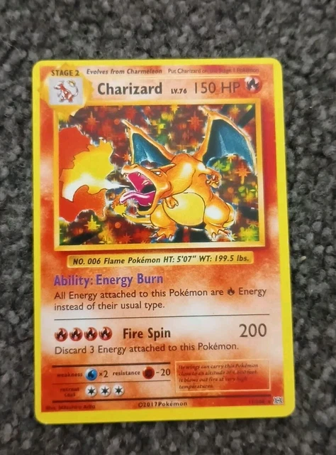 CHARIZARD - XY Evolutions - 11/108 Holo Rare - TCG - Pokemon Card ...