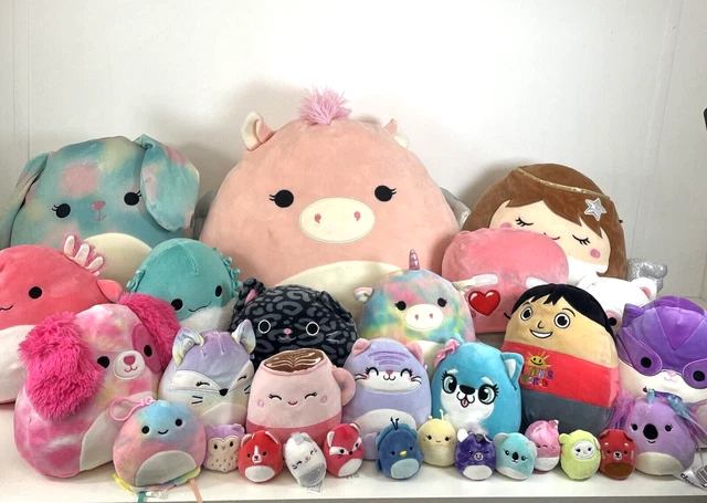 SQUISHMALLOWS SOFT TOY Teddies Plush Plushies Bundle Various Sizes £20. ...