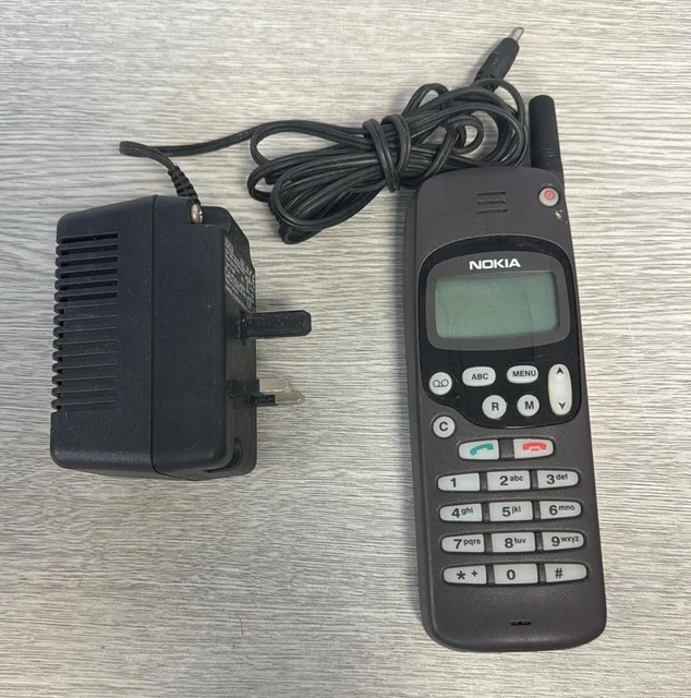 VINTAGE NOKIA 1610 NHE-5SX Mobile Phone Rare 1996 Brick Type £19.99 - PicClick UK